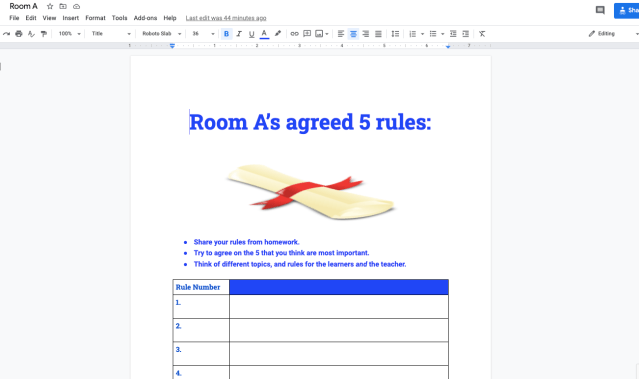 13. New Rules: part 2 (the one with Google Docs) – Fluency First ELT